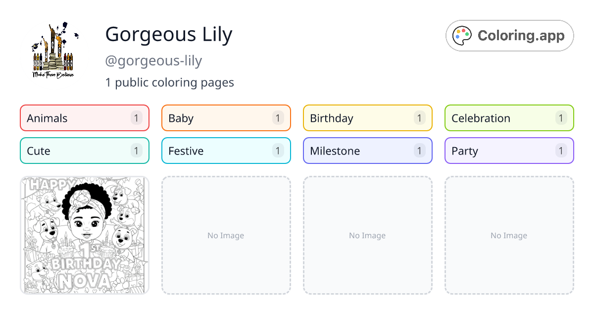Gorgeous Lily (@gorgeous-lily) • Coloring.app