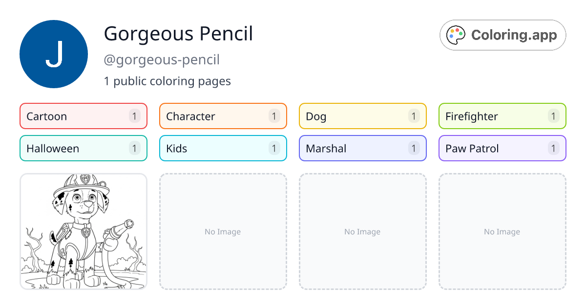 Gorgeous Pencil (@gorgeous-pencil) • Coloring.app
