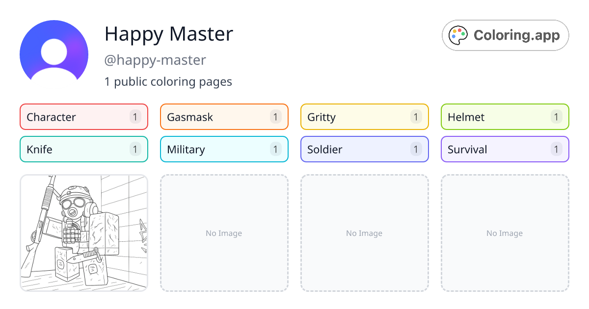 Happy Master (@happy-master) • Coloring.app
