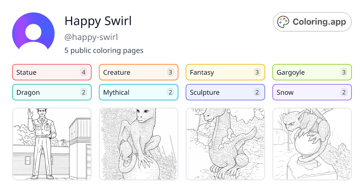 Happy Swirl (@happy-swirl) • Coloring.app
