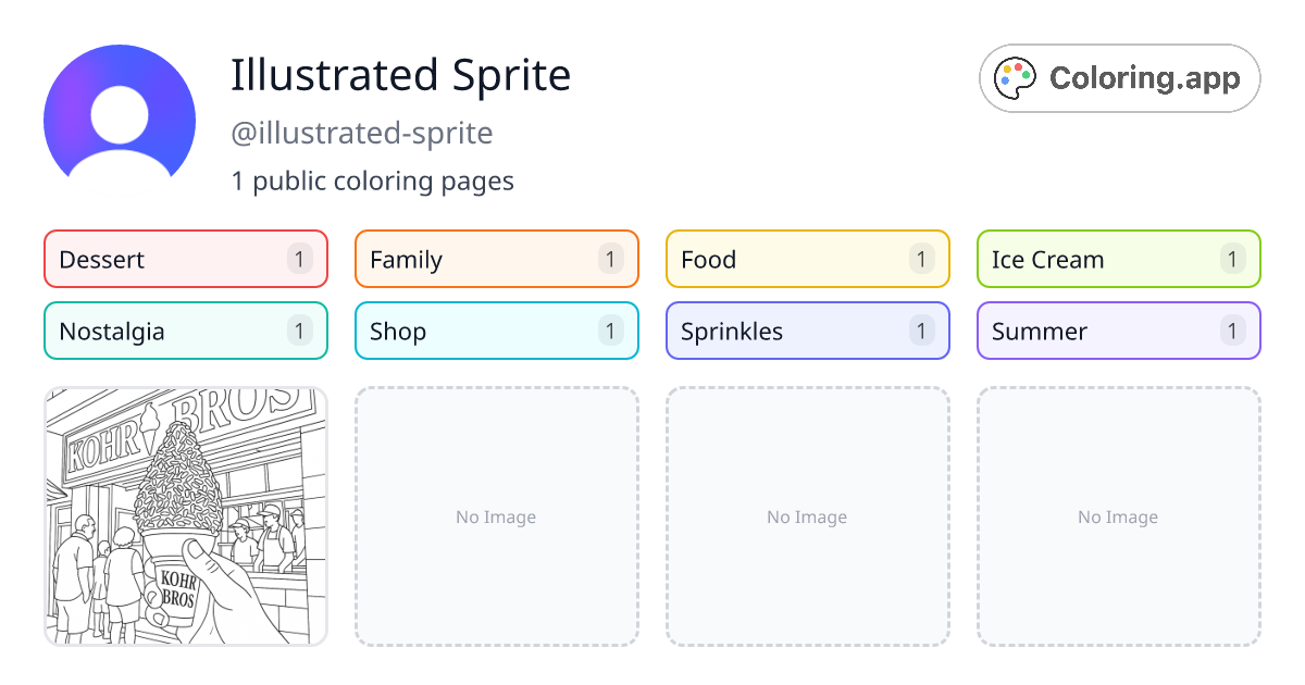Illustrated Sprite (@illustrated-sprite) • Coloring.app