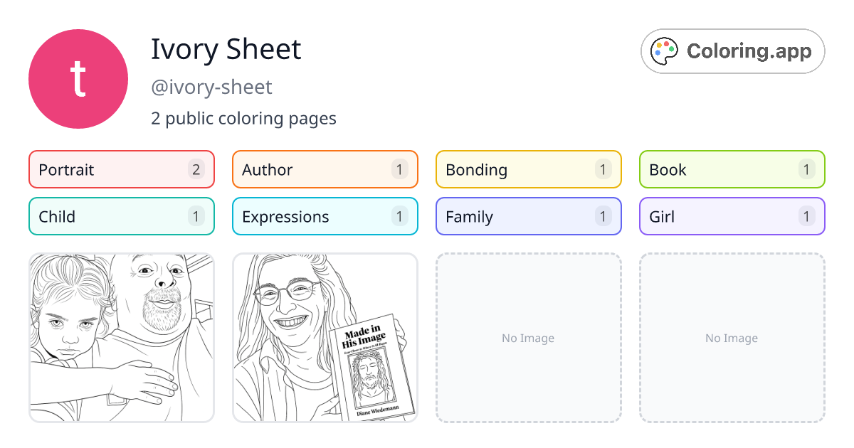 Ivory Sheet (@ivory-sheet) • Coloring.app
