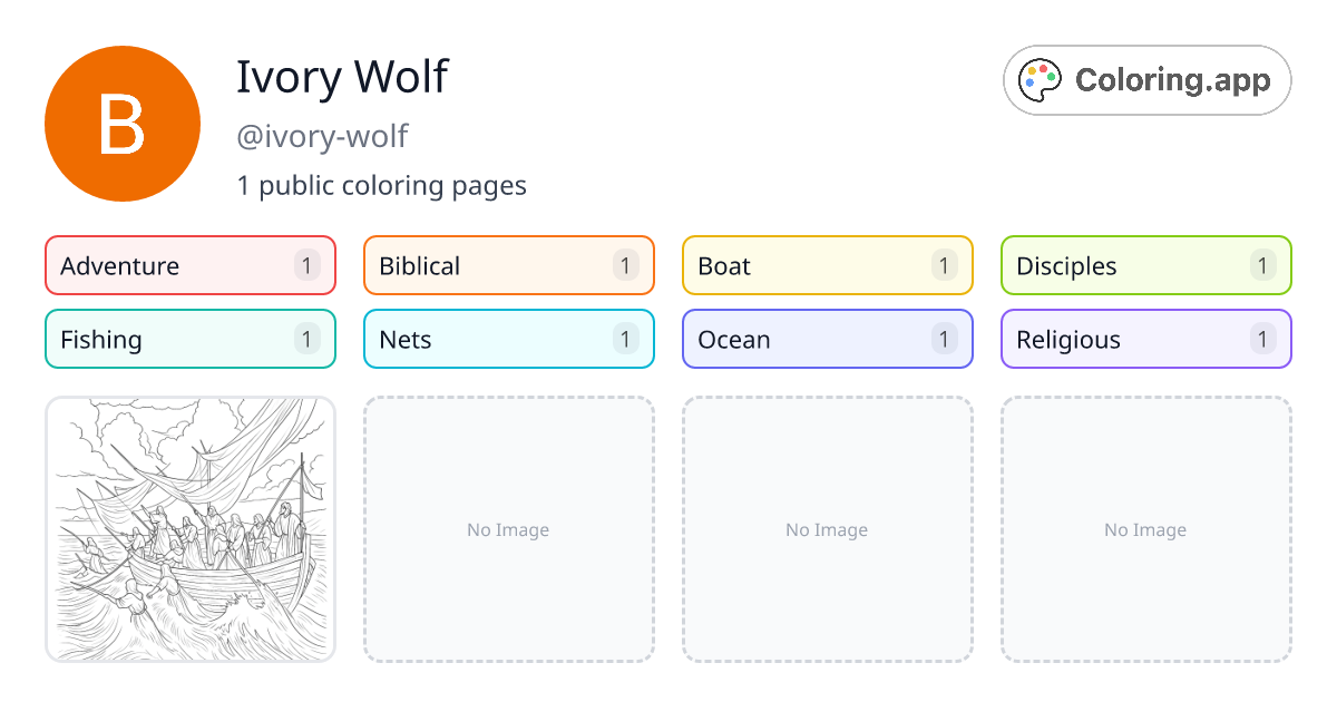 Ivory Wolf (@ivory-wolf) • Coloring.app