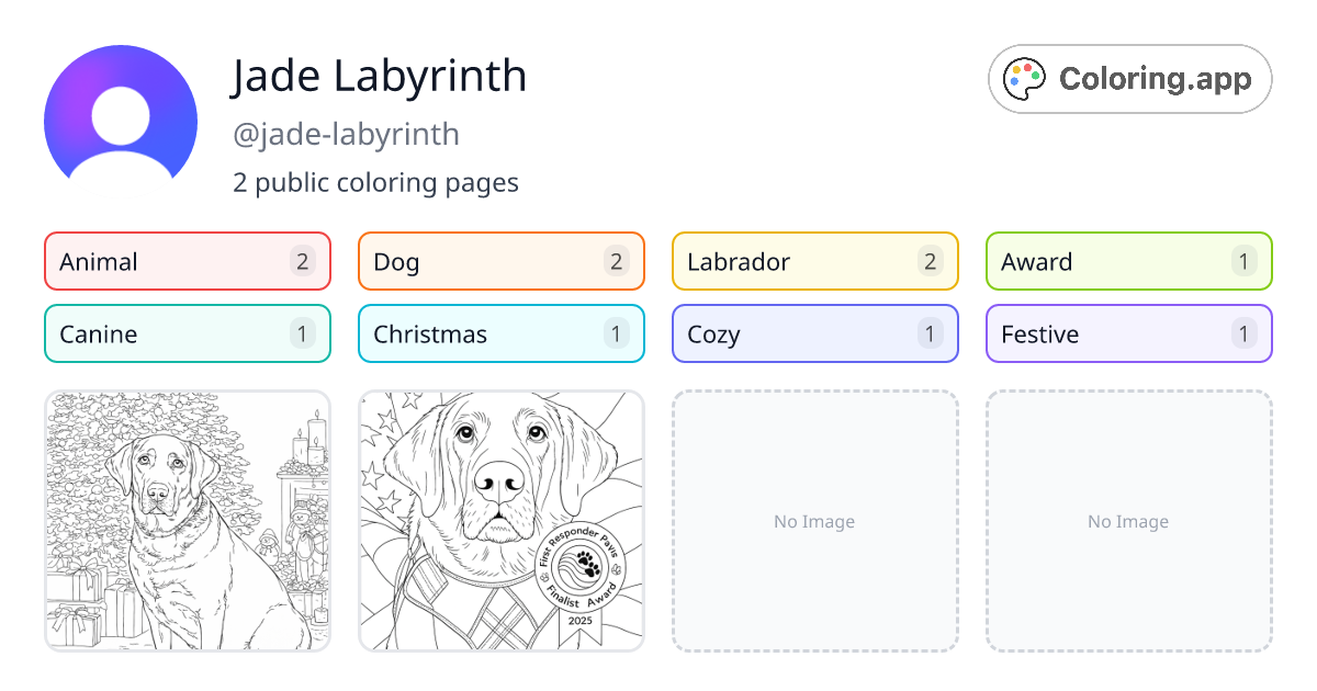 Jade Labyrinth (@jade-labyrinth) • Coloring.app