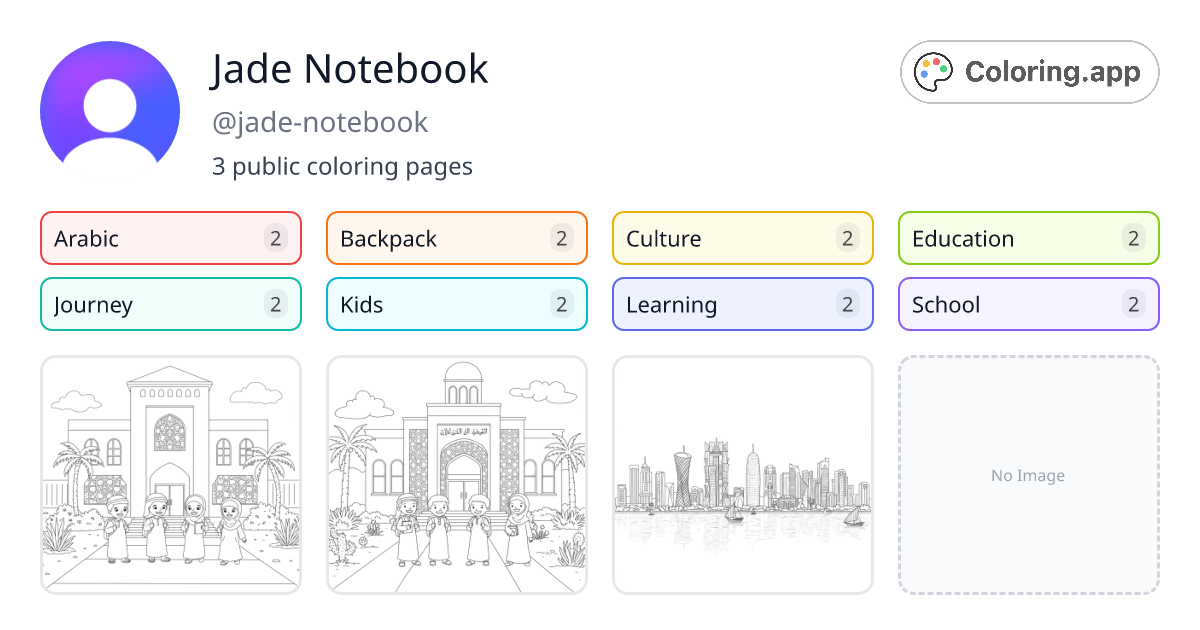 Jade Notebook (@jade-notebook) • Coloring.app