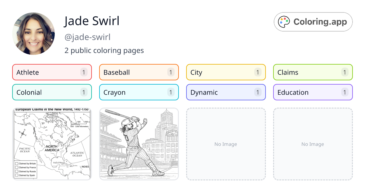 Jade Swirl (@jade-swirl) • Coloring.app