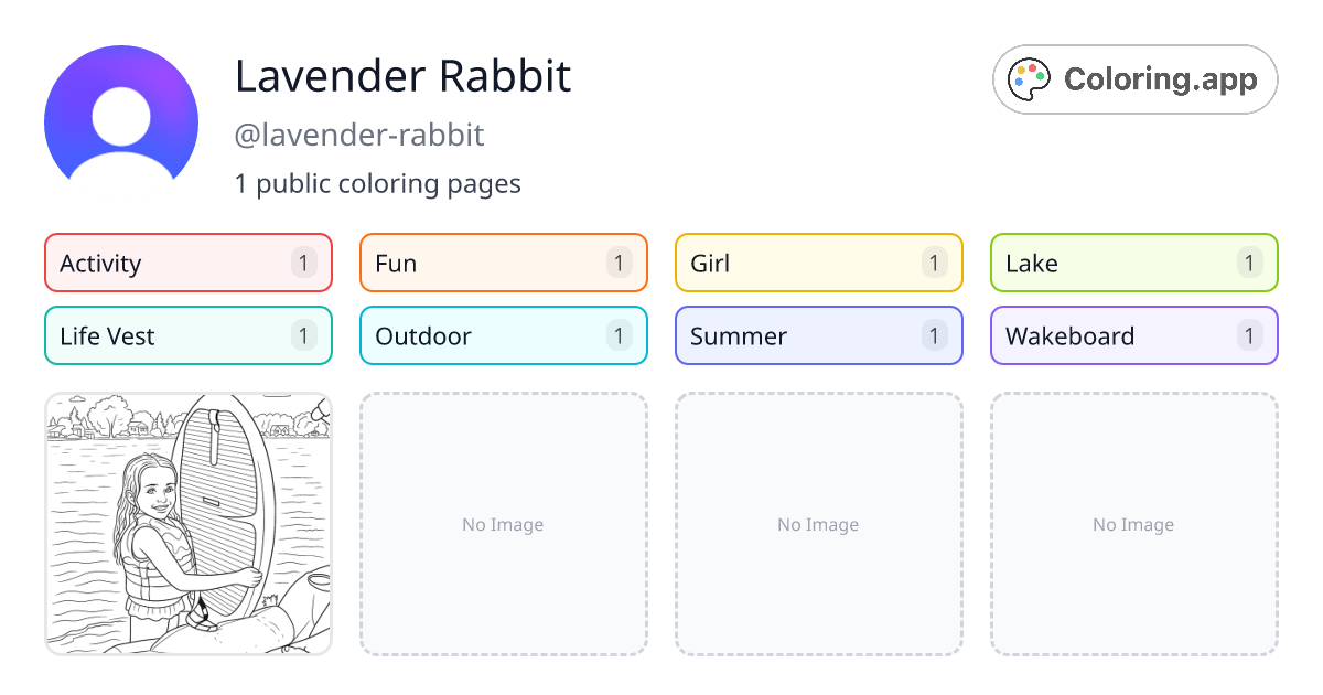 Lavender Rabbit (@lavender-rabbit) • Coloring.app