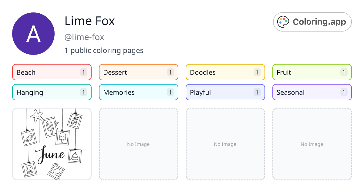 Lime Fox (@lime-fox) • Coloring.app