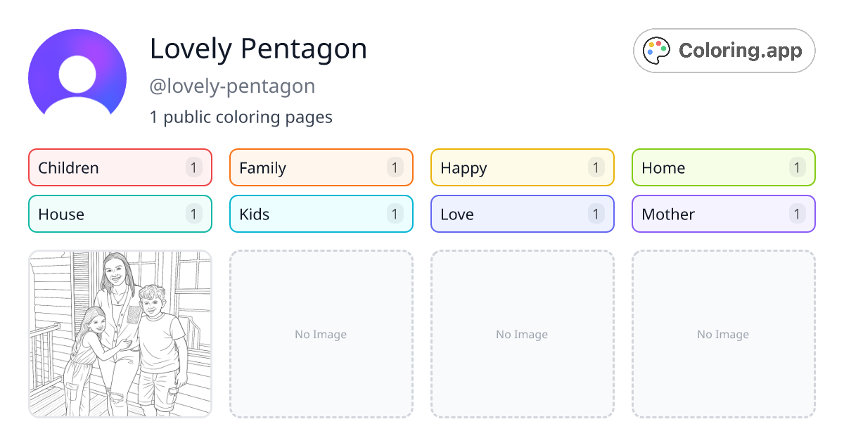 Lovely Pentagon (@lovely-pentagon) • Coloring.app