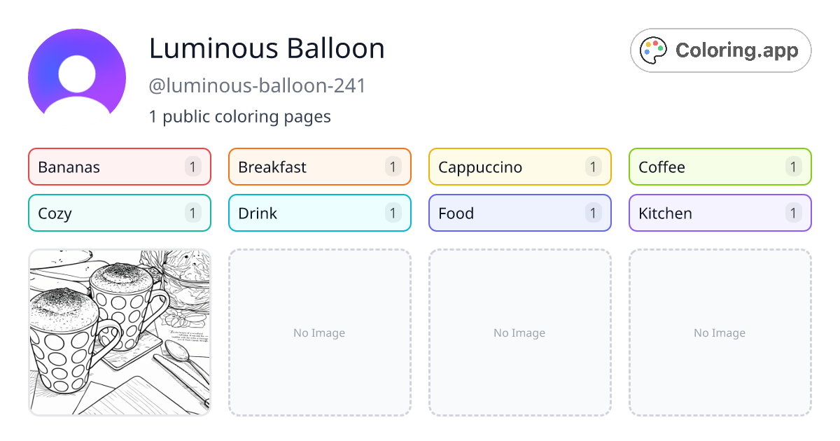 Luminous Balloon (@luminous-balloon-241) • Coloring.app