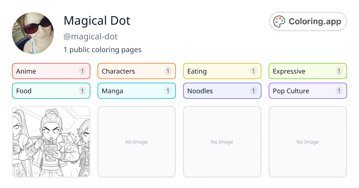 Magical Dot (@magical-dot) • Coloring.app