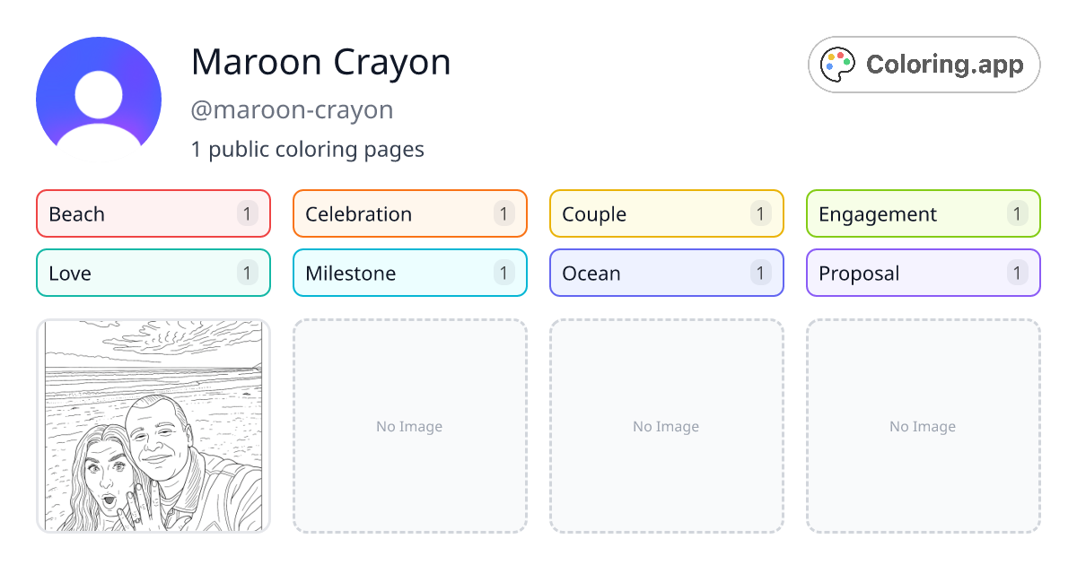 Maroon Crayon (@maroon-crayon) • Coloring.app