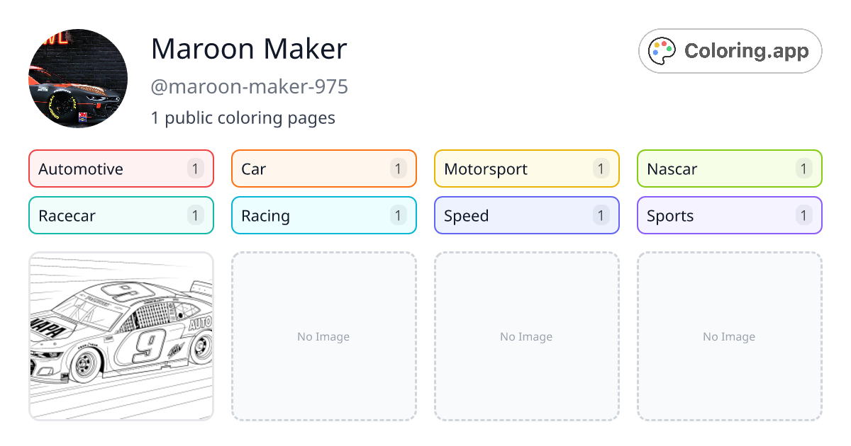 Maroon Maker (@maroon-maker-975) • Coloring.app