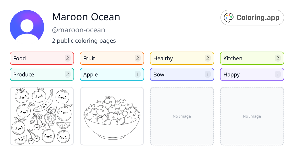 Maroon Ocean (@maroon-ocean) • Coloring.app