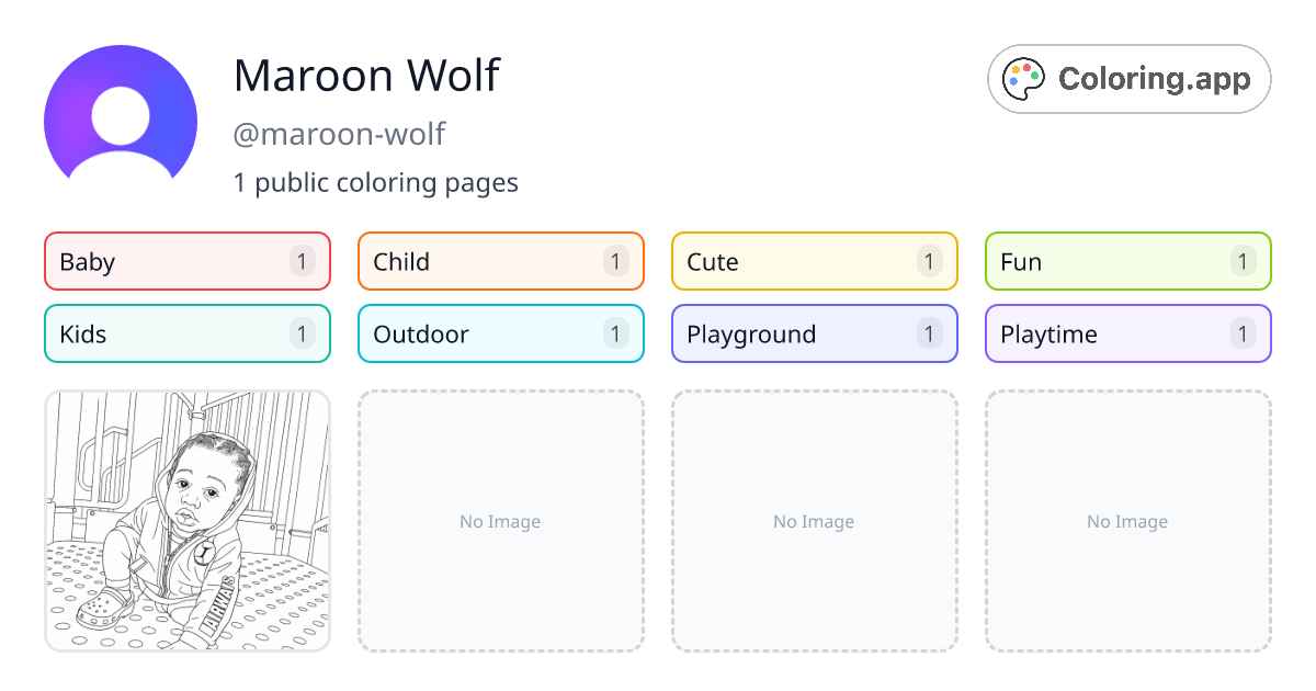 Maroon Wolf (@maroon-wolf) • Coloring.app