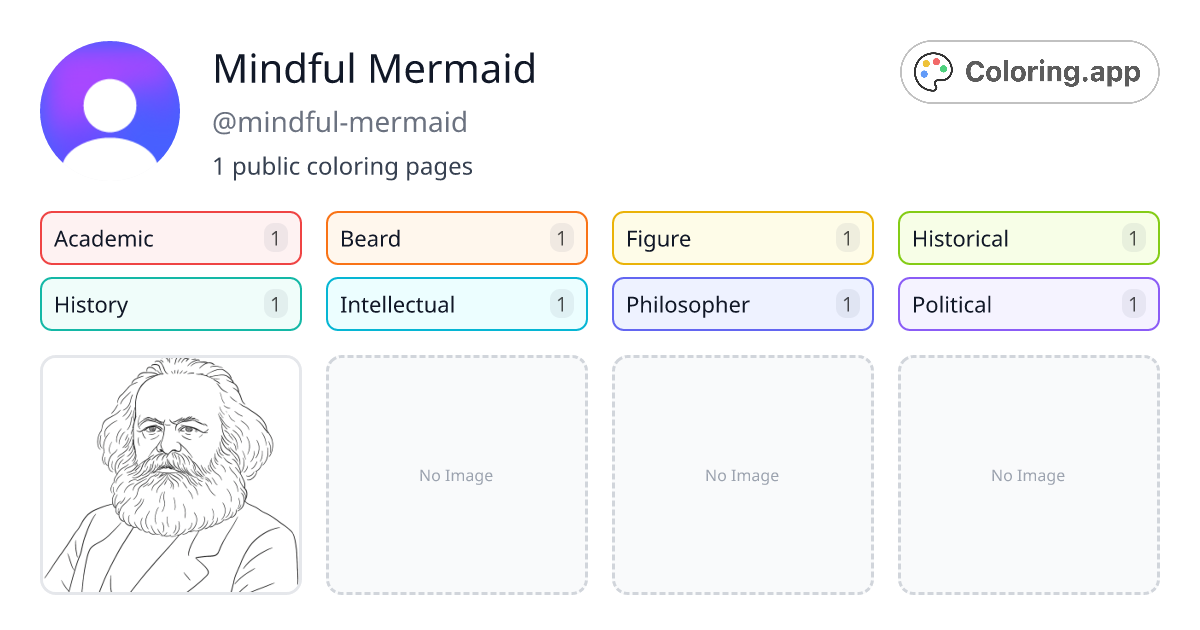Mindful Mermaid (@mindful-mermaid) • Coloring.app