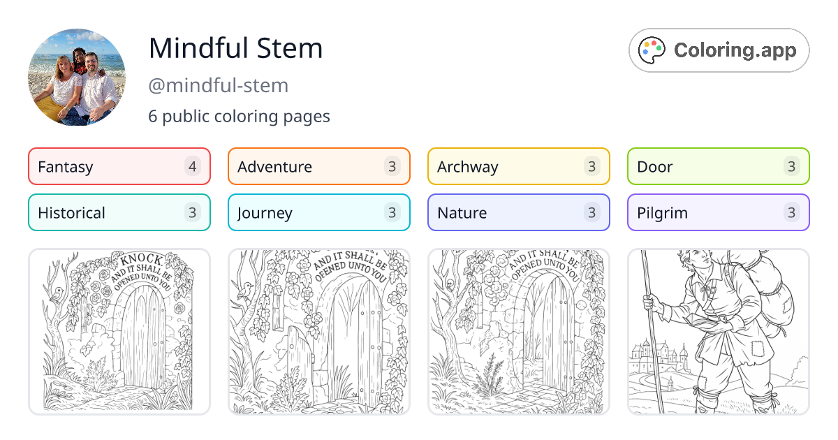 Mindful Stem (@mindful-stem) • Coloring.app