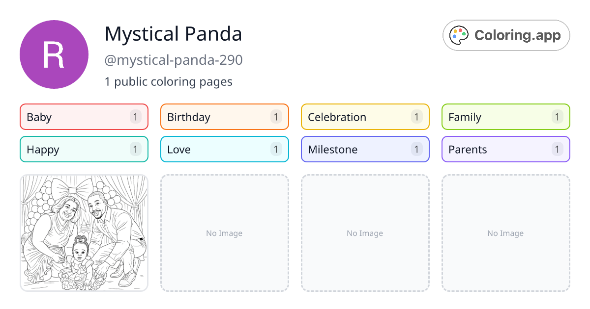 Mystical Panda (@mystical-panda-290) • Coloring.app
