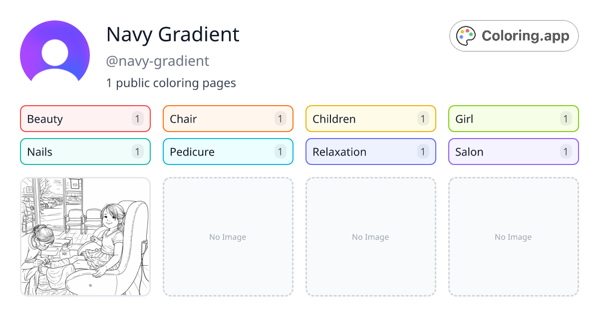 Navy Gradient (@navy-gradient) • Coloring.app