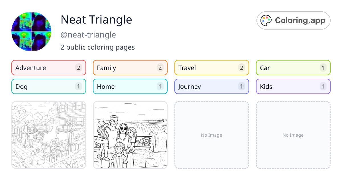 Neat Triangle (@neat-triangle) • Coloring.app