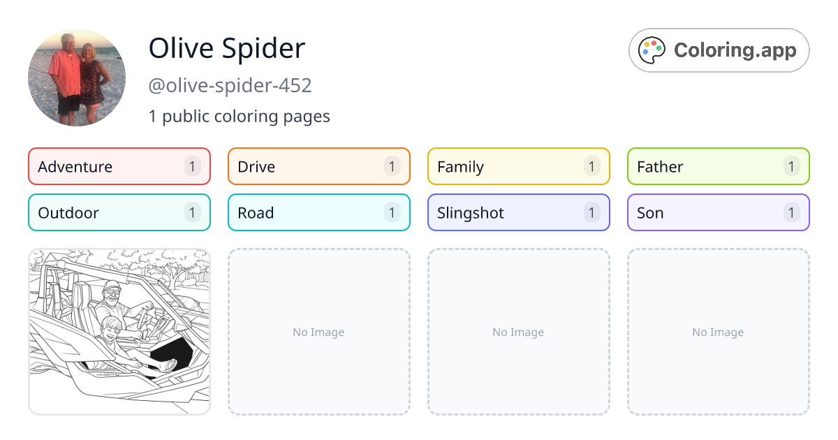 Olive Spider (@olive-spider-452) • Coloring.app