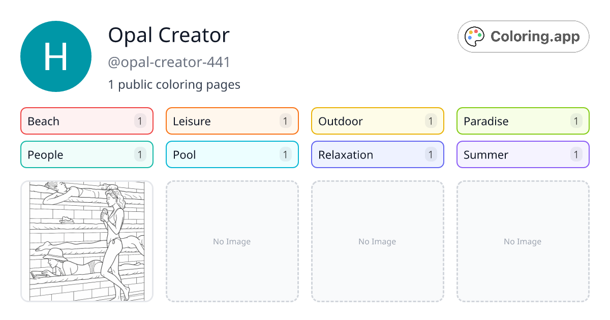 Opal Creator (@opal-creator-441) • Coloring.app