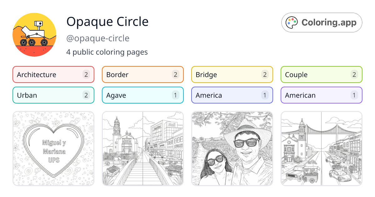 Opaque Circle (@opaque-circle) • Coloring.app
