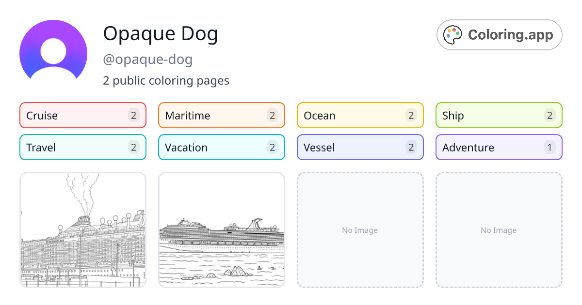 Opaque Dog (@opaque-dog) • Coloring.app