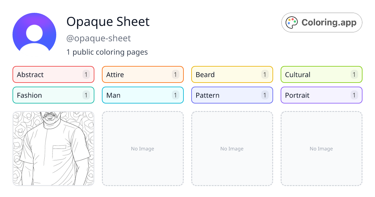 Opaque Sheet (@opaque-sheet) • Coloring.app