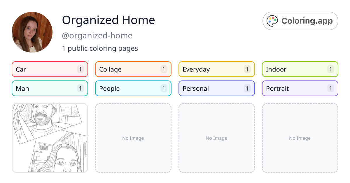 Organized Home (@organized-home) • Coloring.app