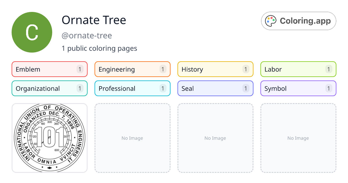 Ornate Tree (@ornate-tree) • Coloring.app
