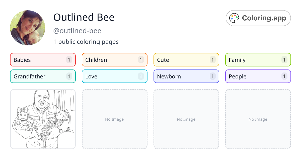 Outlined Bee (@outlined-bee) • Coloring.app