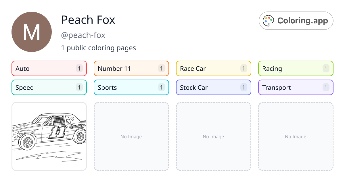 Peach Fox (@peach-fox) • Coloring.app
