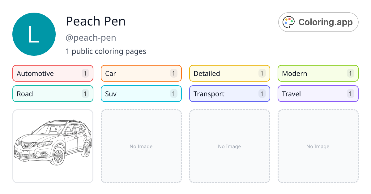 Peach Pen (@peach-pen) • Coloring.app