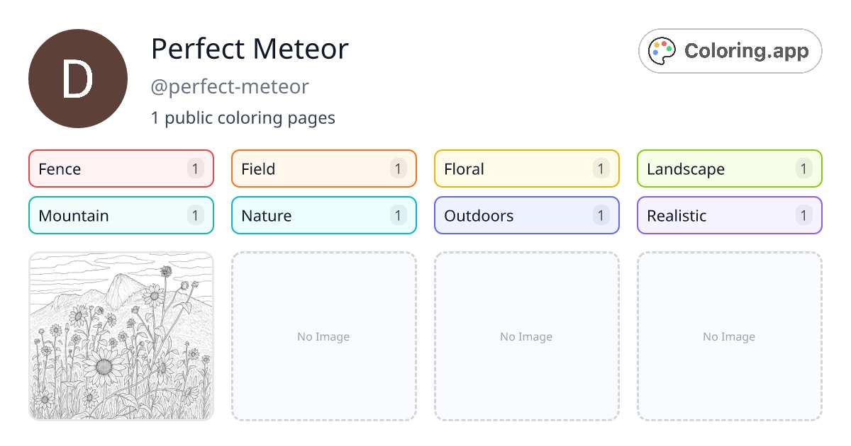 Perfect Meteor (@perfect-meteor) • Coloring.app