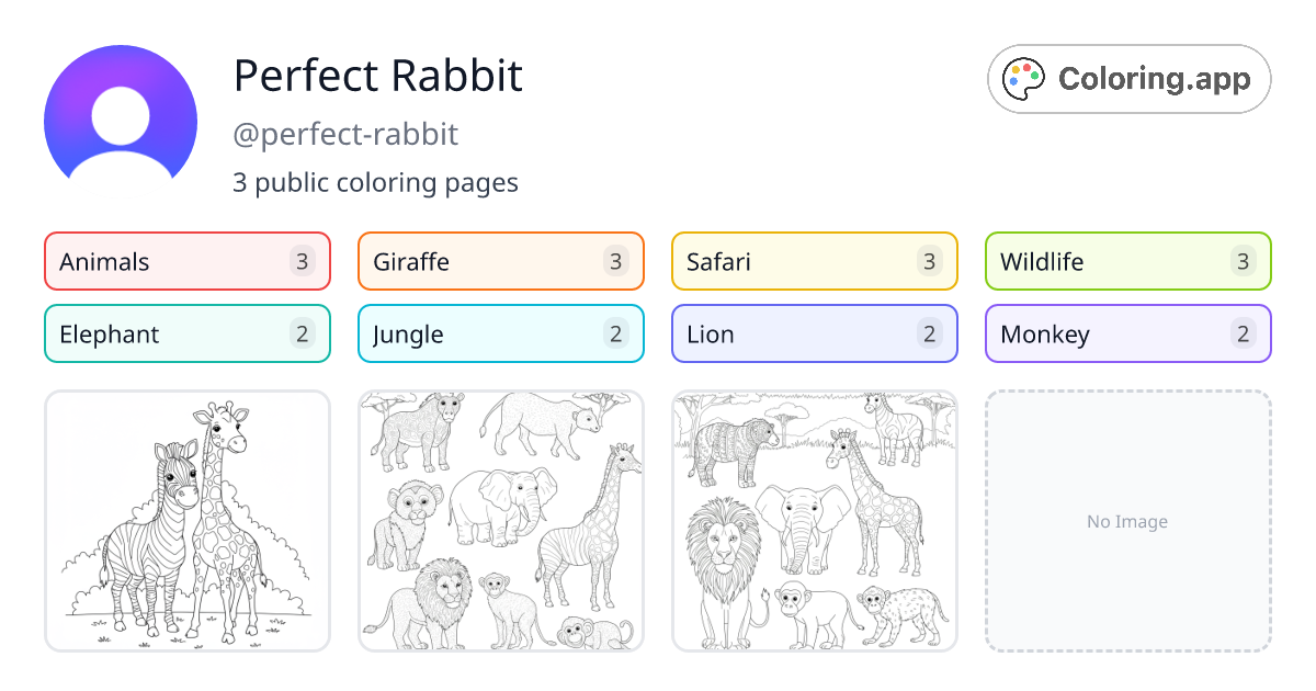Perfect Rabbit (@perfect-rabbit) • Coloring.app