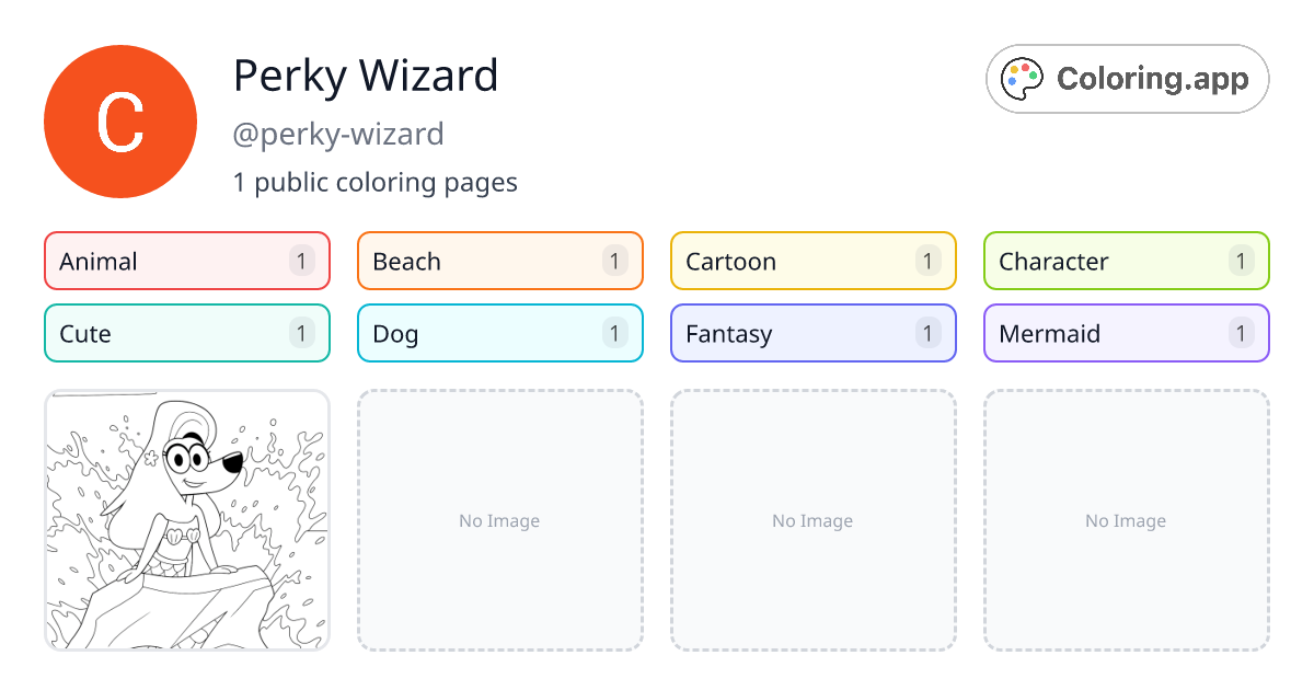 Perky Wizard (@perky-wizard) • Coloring.app