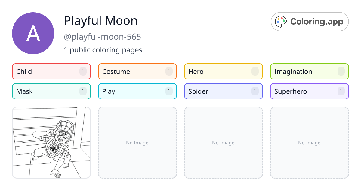Playful Moon (@playful-moon-565) • Coloring.app