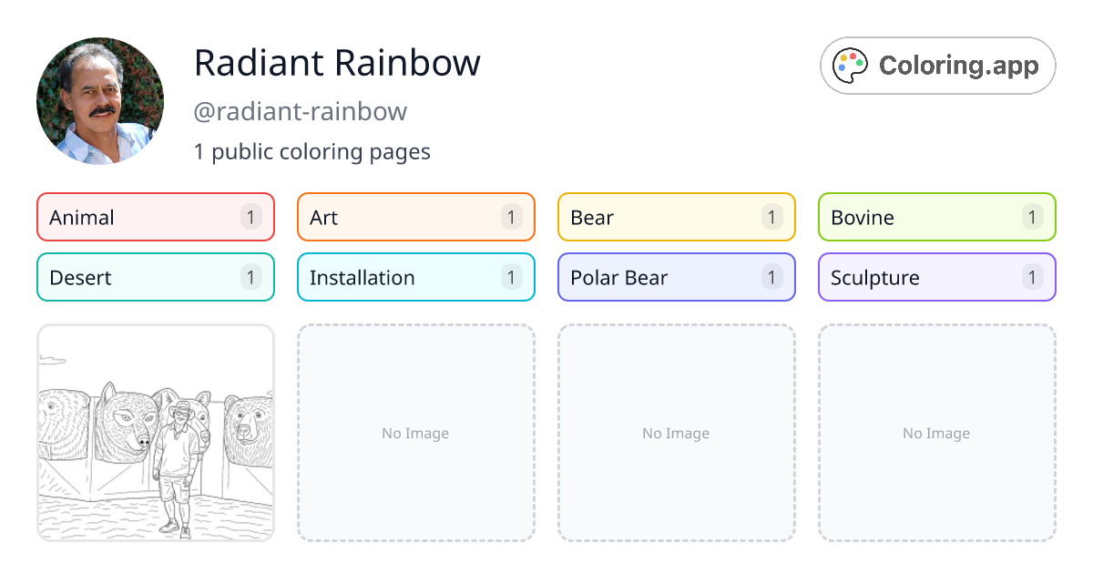 Radiant Rainbow (@radiant-rainbow) • Coloring.app