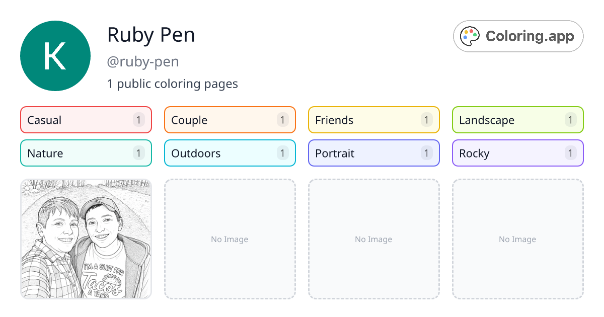 Ruby Pen (@ruby-pen) • Coloring.app
