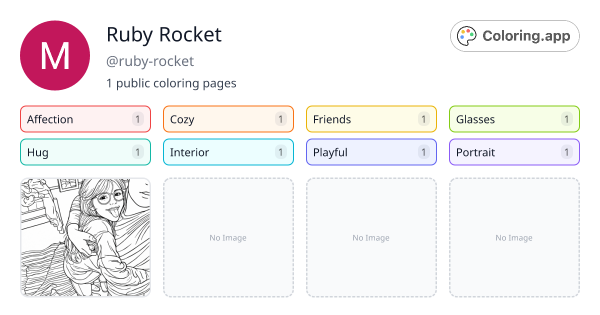 Ruby Rocket (@ruby-rocket) • Coloring.app