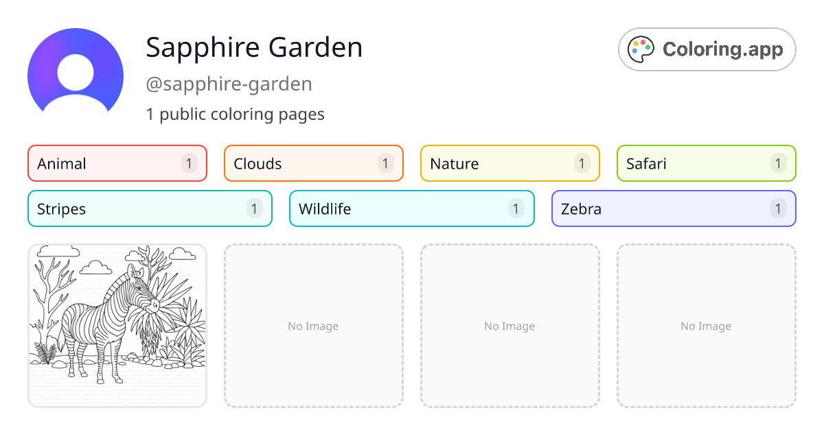 Sapphire Garden (@sapphire-garden) • Coloring.app