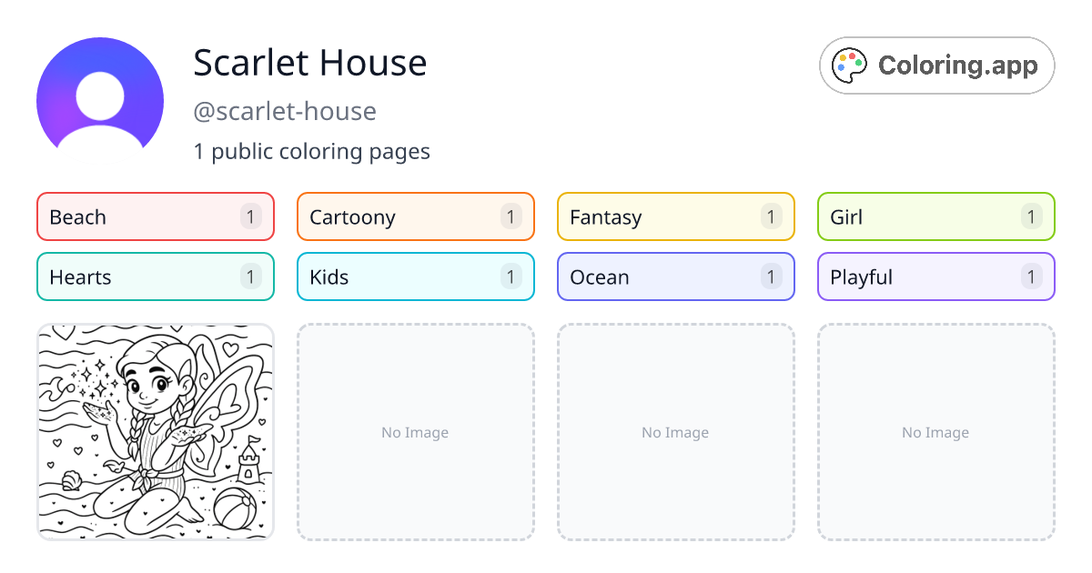 Scarlet House (@scarlet-house) • Coloring.app