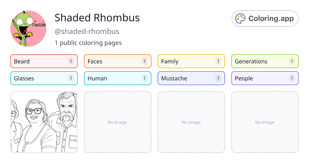 Shaded Rhombus (@shaded-rhombus) • Coloring.app