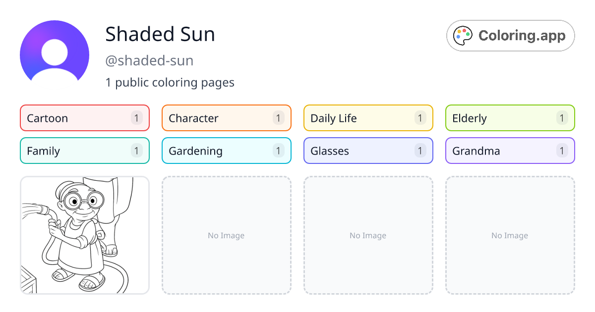 Shaded Sun (@shaded-sun) • Coloring.app