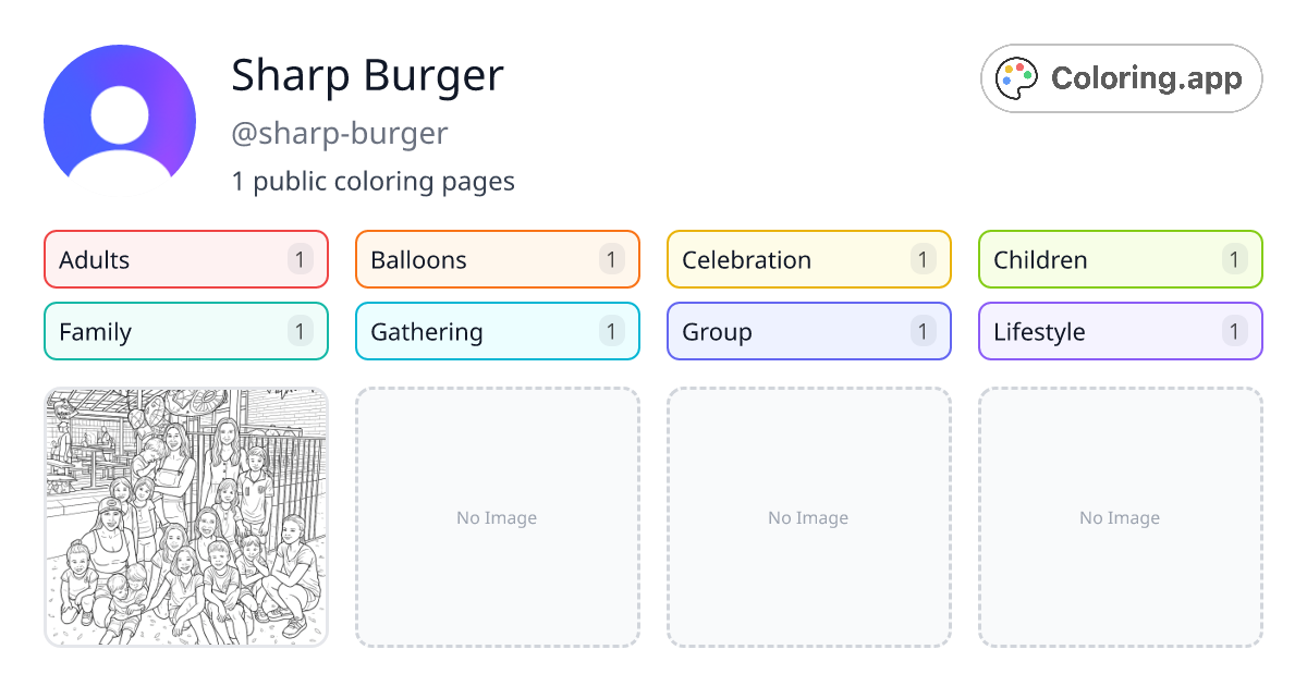 Sharp Burger (@sharp-burger) • Coloring.app