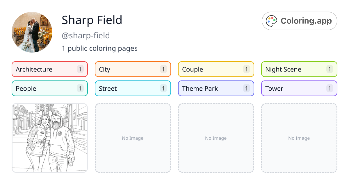 Sharp Field (@sharp-field) • Coloring.app