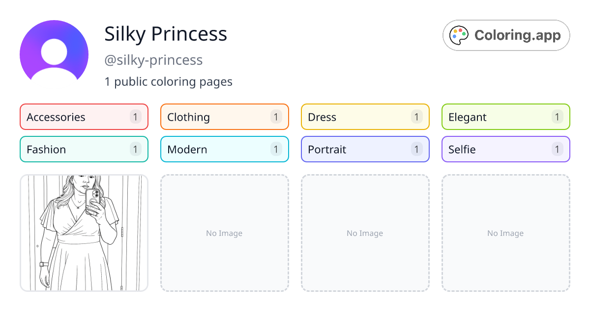 Silky Princess (@silky-princess) • Coloring.app