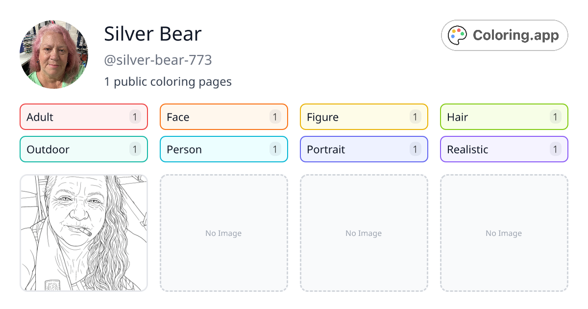 Silver Bear (@silver-bear-773) • Coloring.app