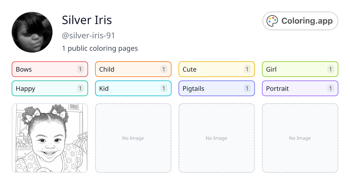 Silver Iris (@silver-iris-91) • Coloring.app